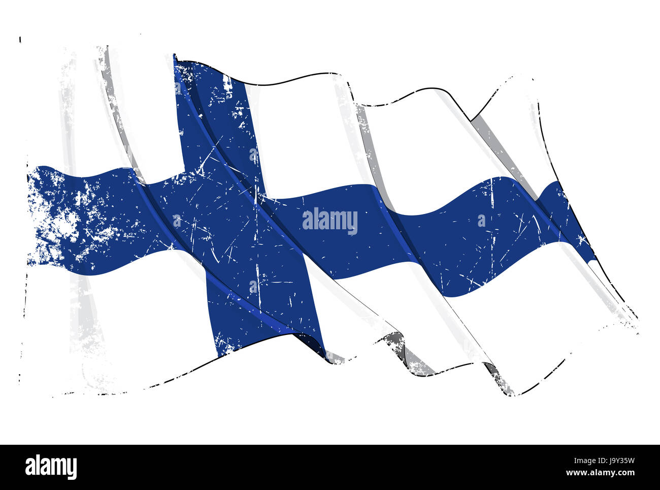 flag, finland, helsinki, scandinavian, finnish, blue, emblem, cross ...