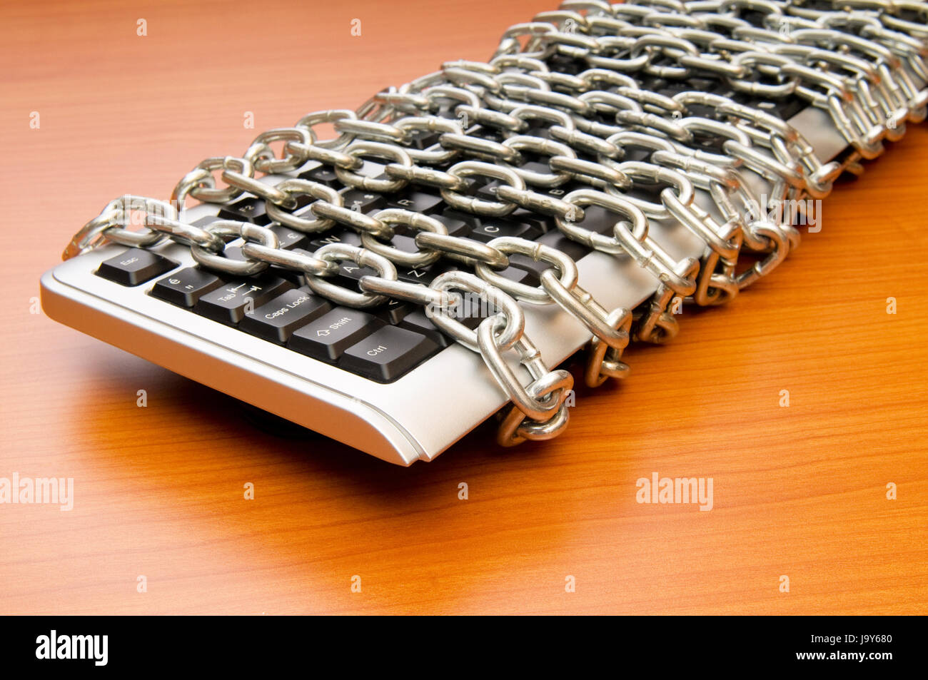 lock, danger, keyboard, PC, computers, computer, macro, close-up, macro ...