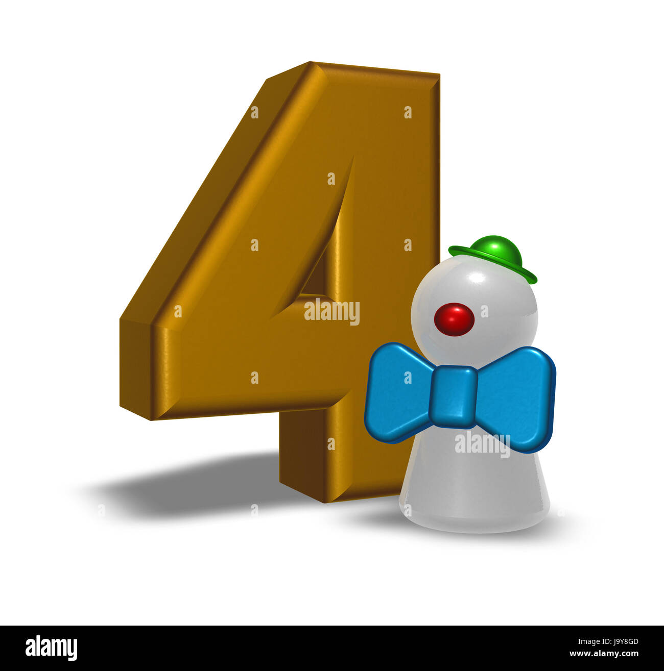 Number 4 funny hi-res stock photography and images - Alamy