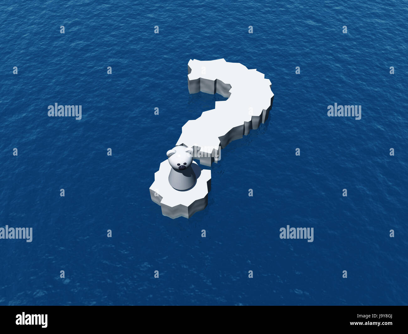 Polar bear question mark hi-res stock photography and images - Alamy