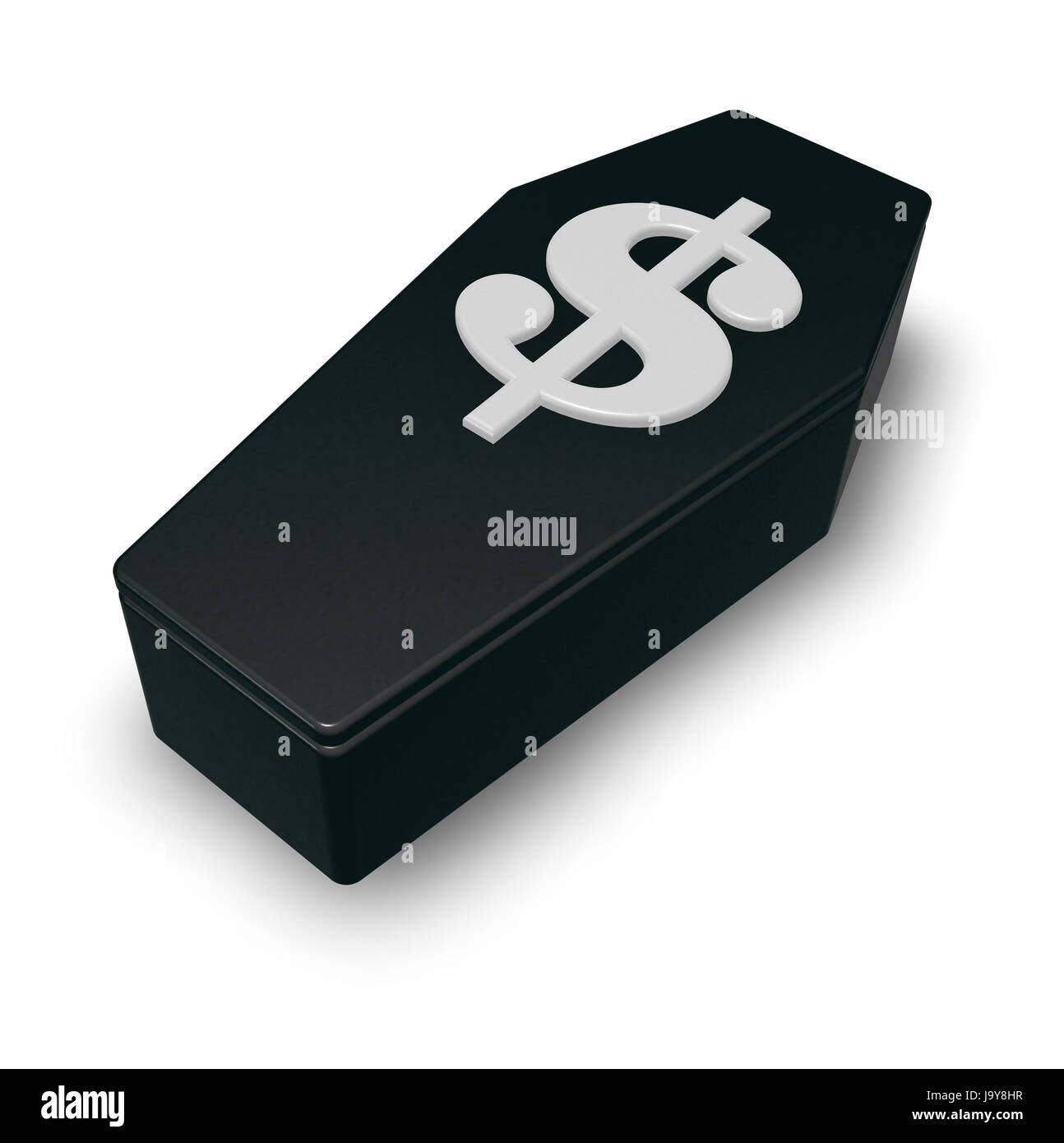 Burial coffin Cut Out Stock Images & Pictures - Alamy