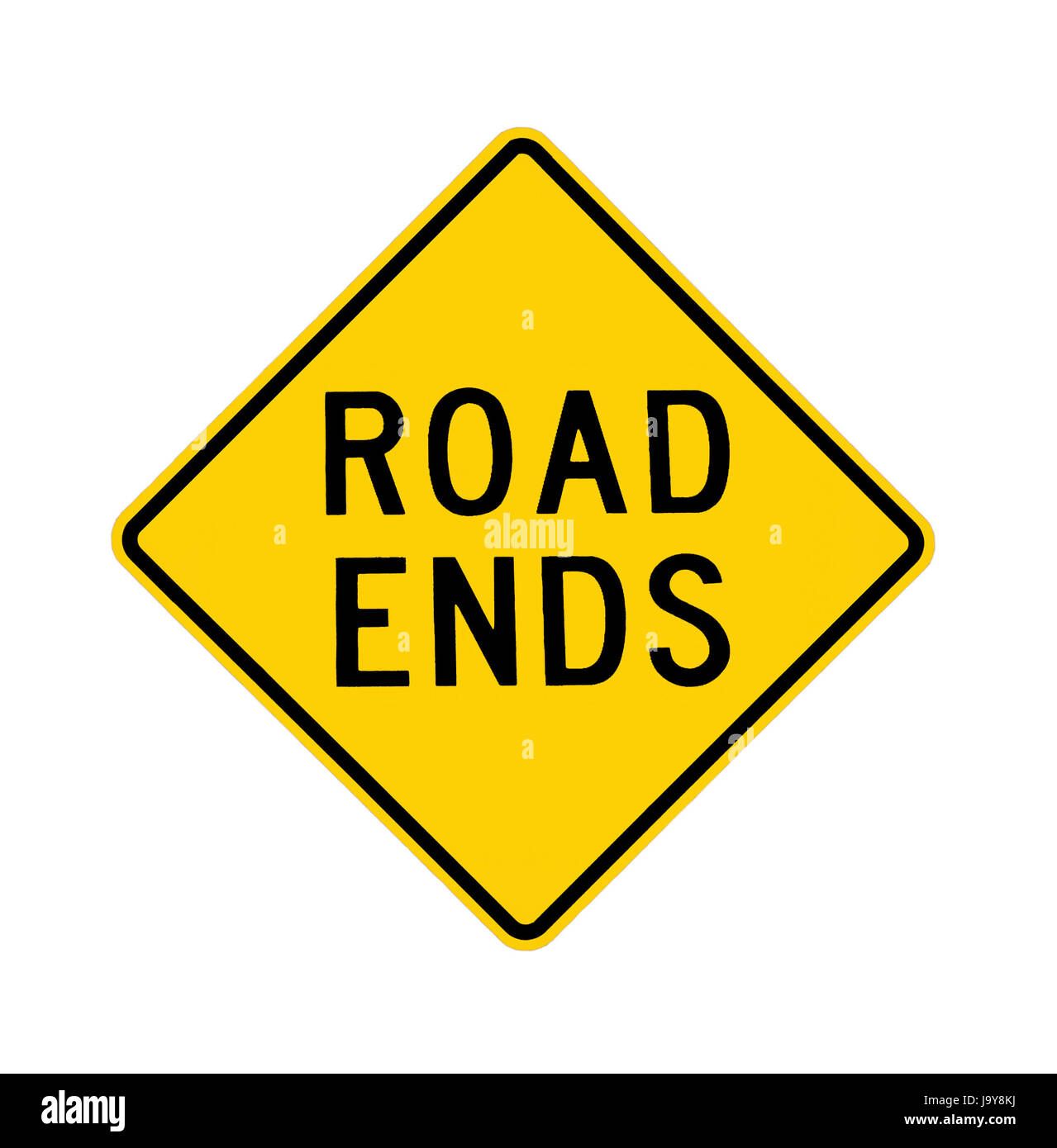 Road ends sign hi-res stock photography and images - Alamy
