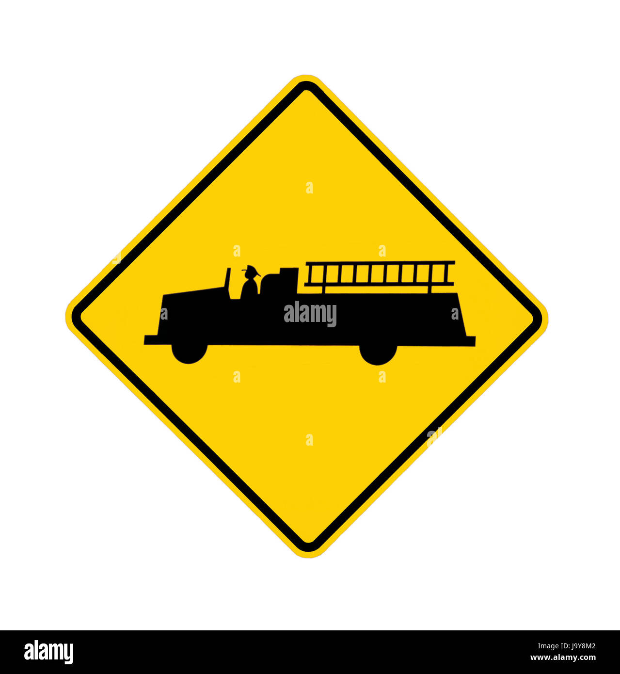 Fire station signage Cut Out Stock Images & Pictures - Alamy