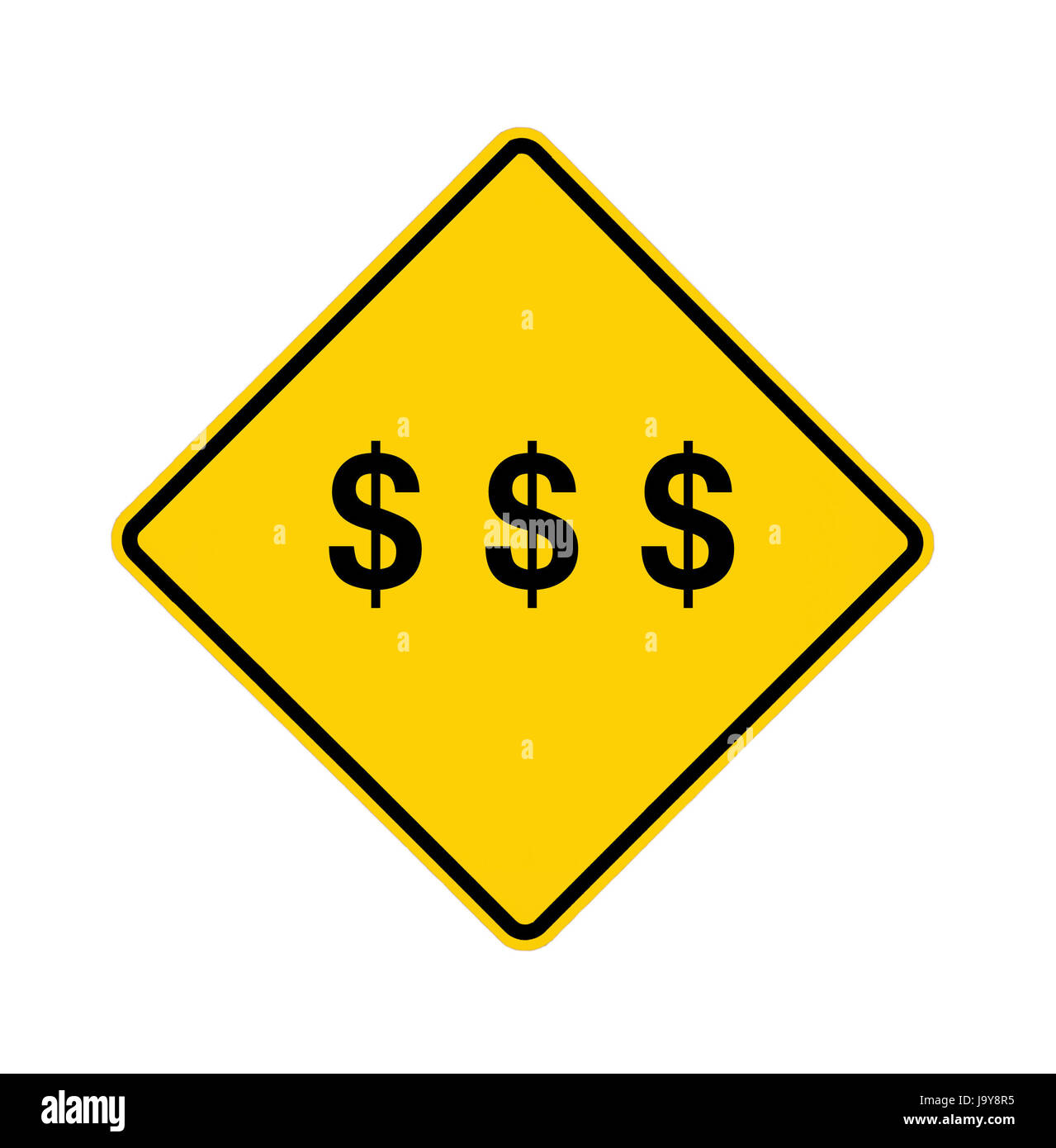 Dollar sign road lines hi-res stock photography and images - Alamy