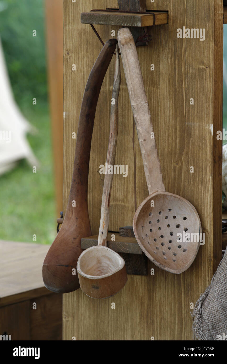 wood, boil, cooks, boiling, cooking, trowel, wooden spoon, sieve ...
