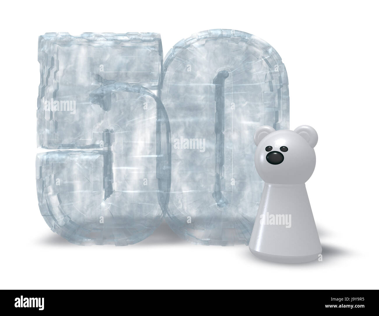 number of ice and polar bear Stock Photo - Alamy