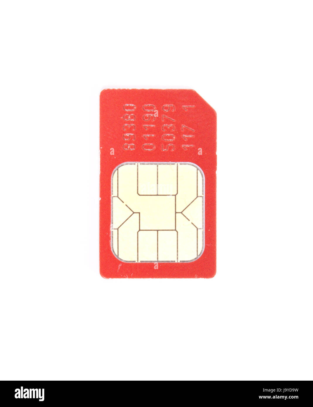 One nice chip isolated on white background Stock Photo - Alamy