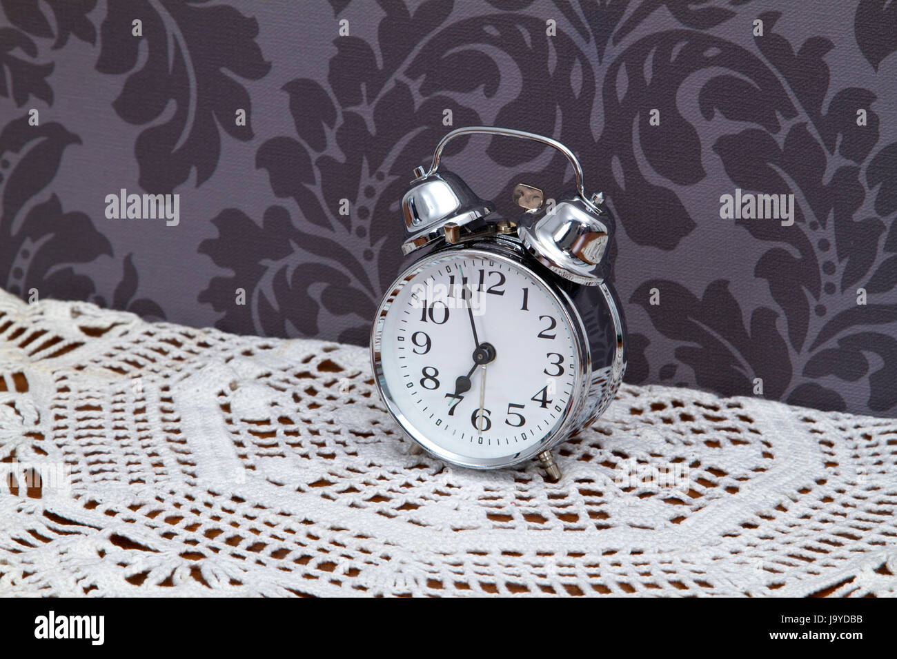 nostalgic alarm clock Stock Photo - Alamy