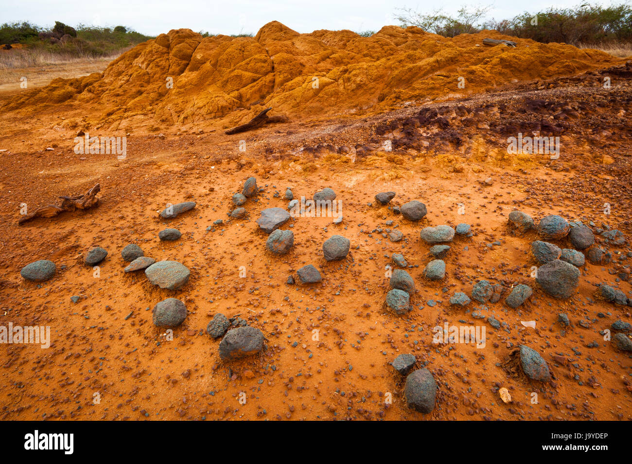 Desert landscape sarigua national park hi-res stock photography and ...