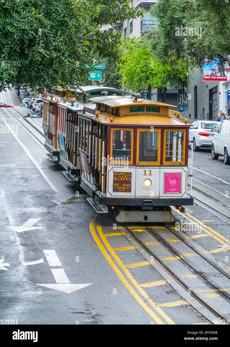 Main attraction in San Francisco - The Cable Car - SAN FRANCISCO ...