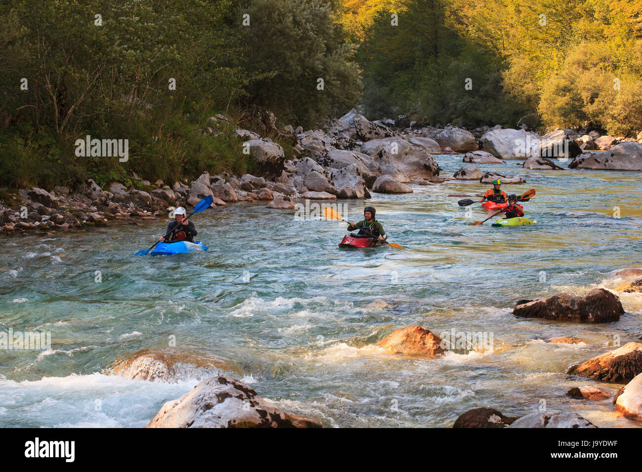sport, sports, kayak, canoe, river, water, slovenia, humans, human ...