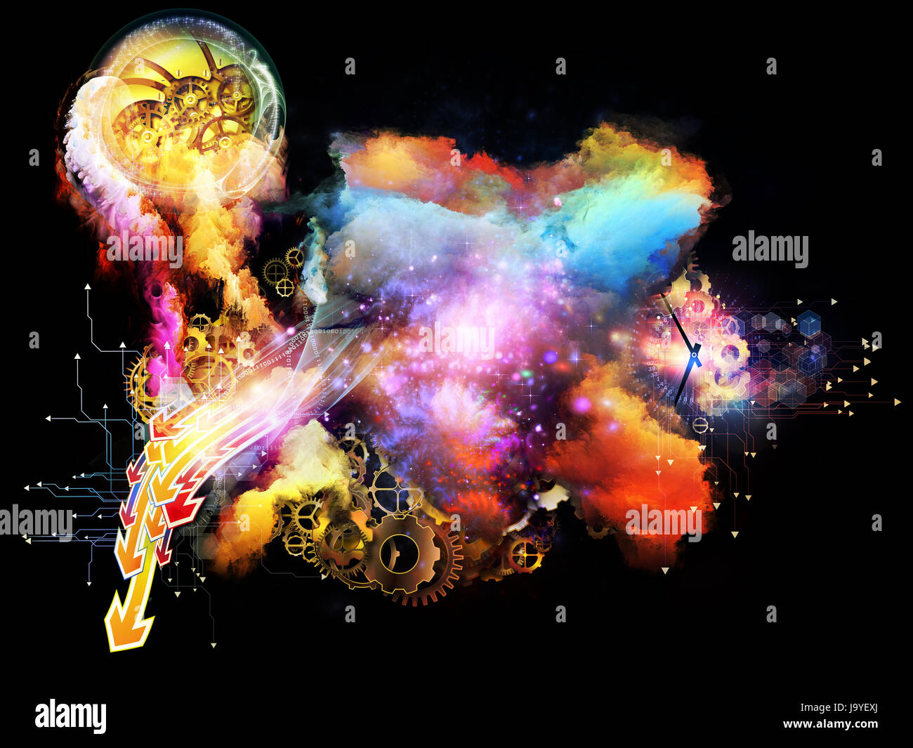 calculation, arrangement, composition, colour, model, design, project ...