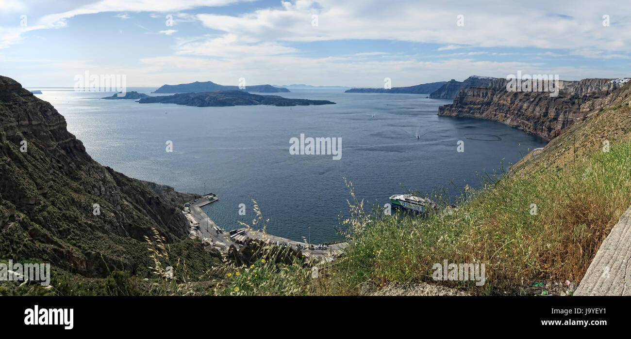 Santoriniport hi-res stock photography and images - Alamy