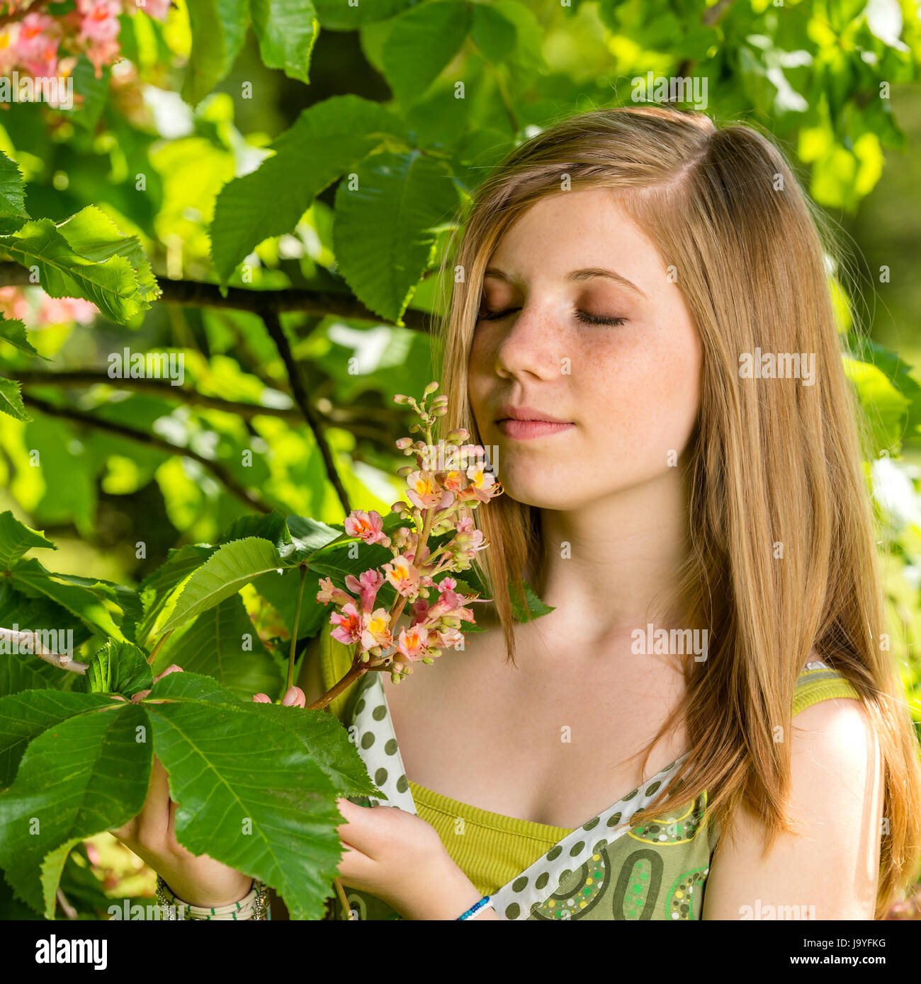 woman, spare time, free time, leisure, leisure time, female, teen, tree ...