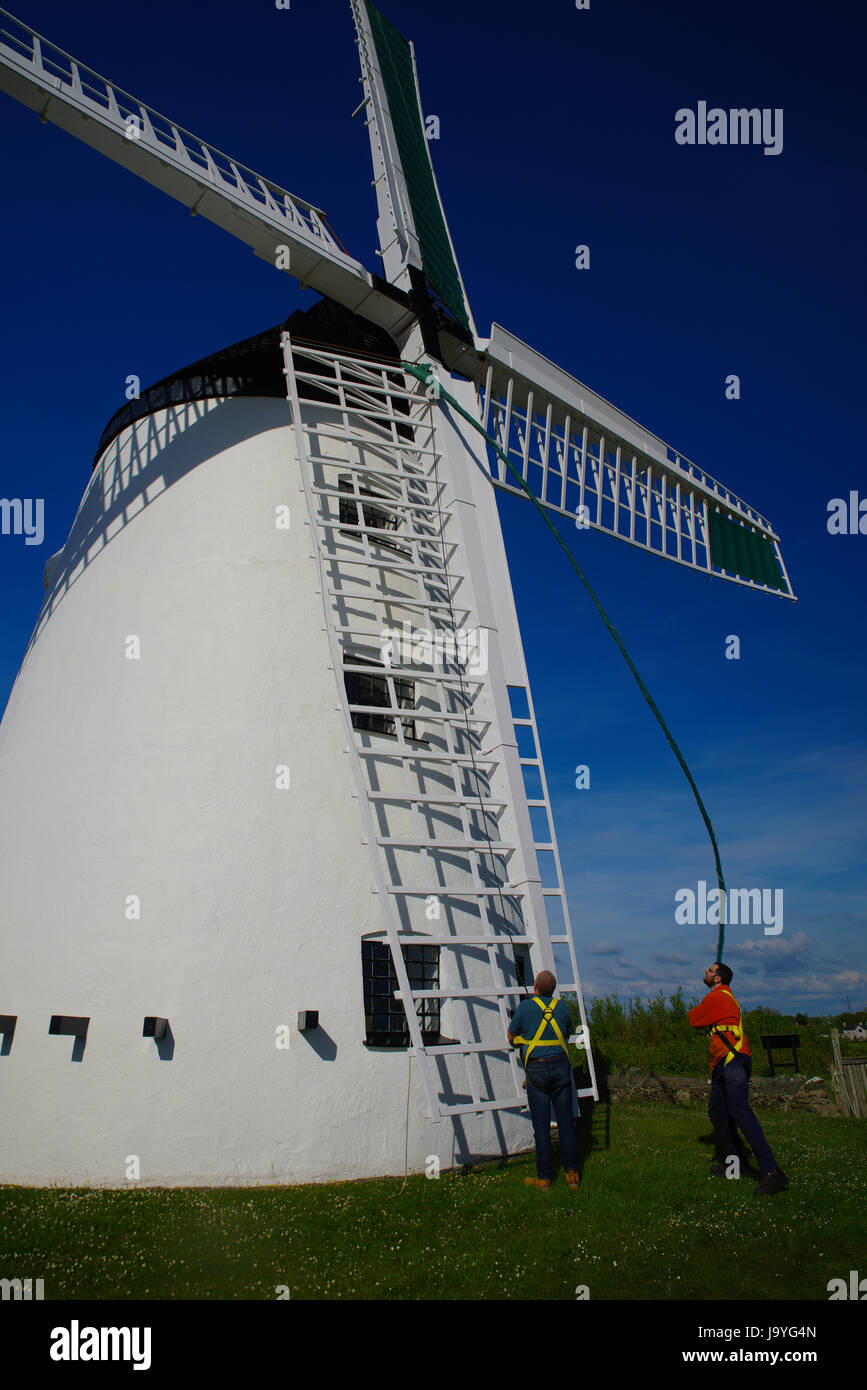 Climbing windmill hi-res stock photography and images - Alamy