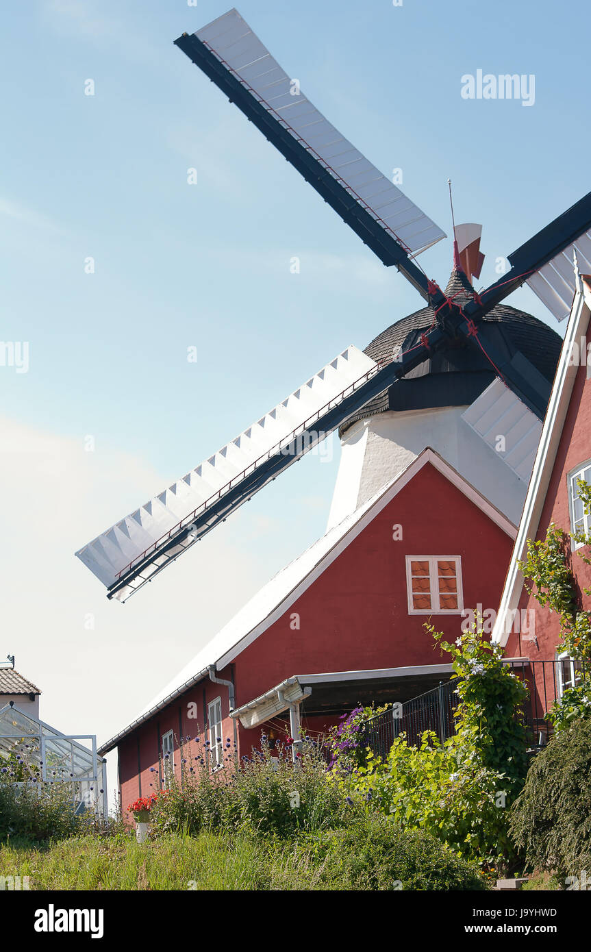 dutch windmill in arsdale Stock Photo - Alamy