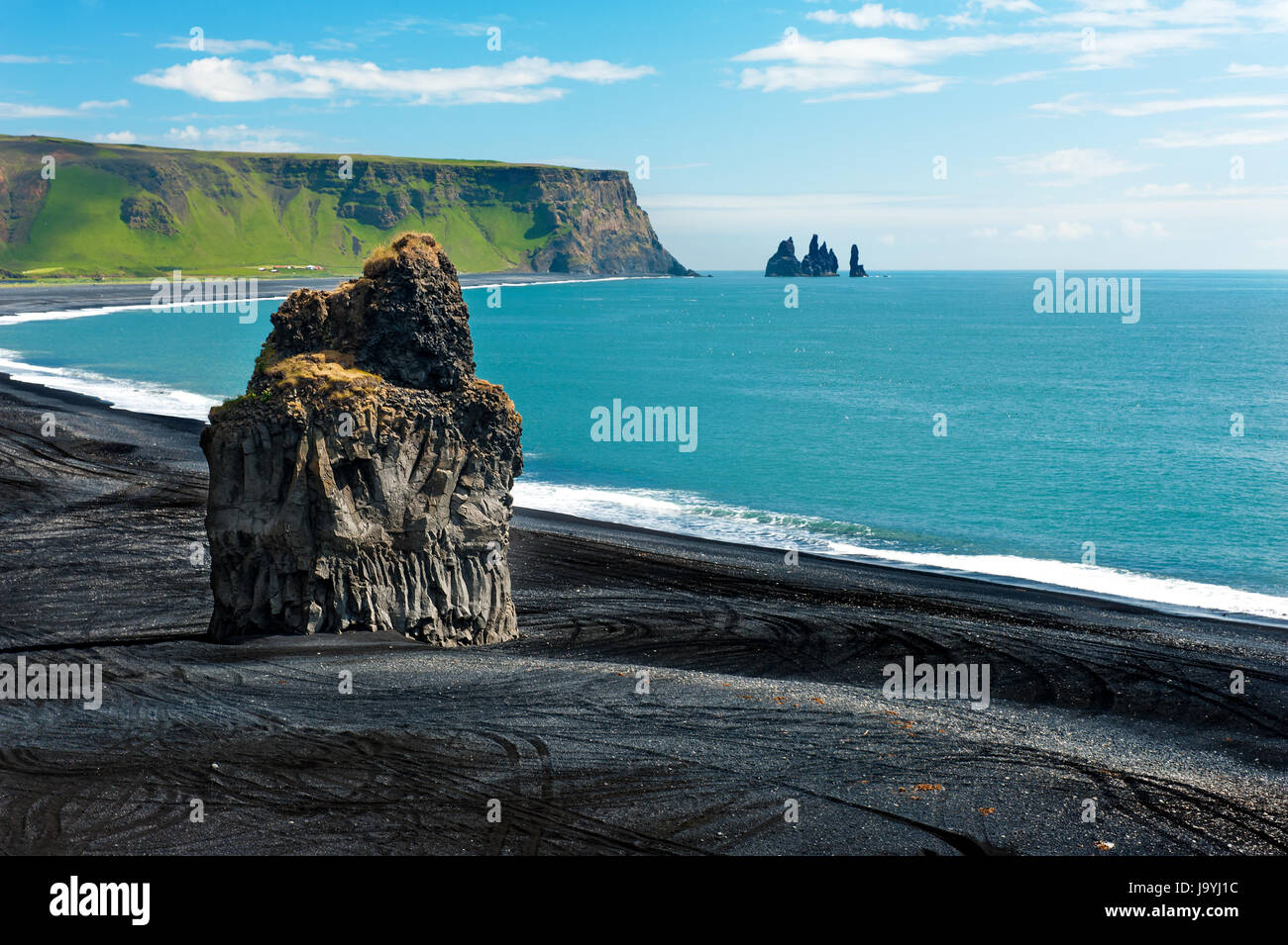 beach, seaside, the beach, seashore, cape, iceland, famous, hill, beach ...