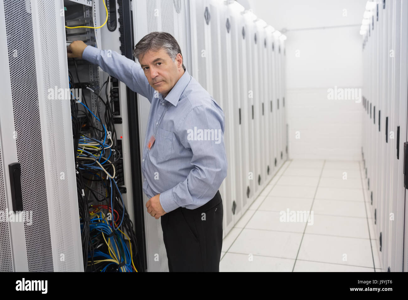 Rack mounted servers in hi-res stock photography and images - Alamy