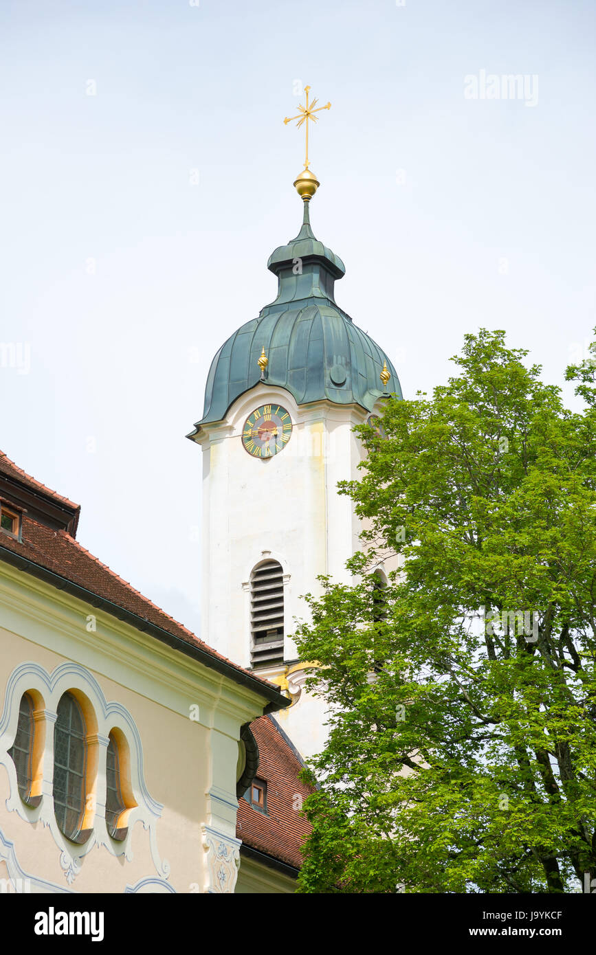 Pilgrimage Church of Wies, Bavaria, Germany. UNESCO World Heritage Site ...