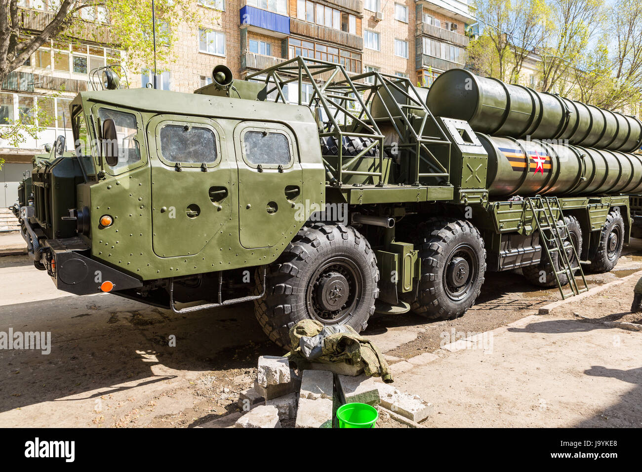 S 300 rocket system hi-res stock photography and images - Alamy