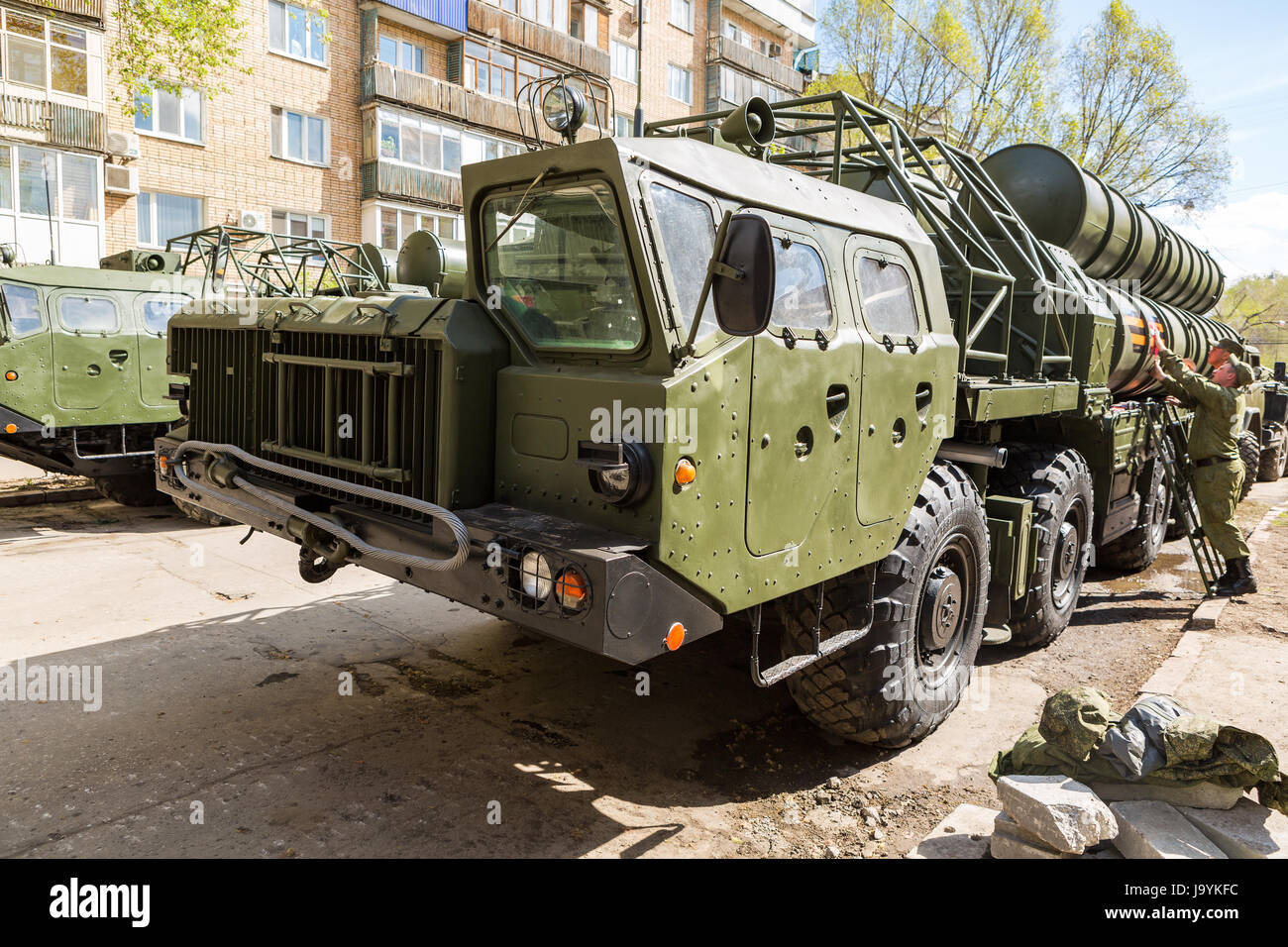 S 300 rocket system hi-res stock photography and images - Alamy