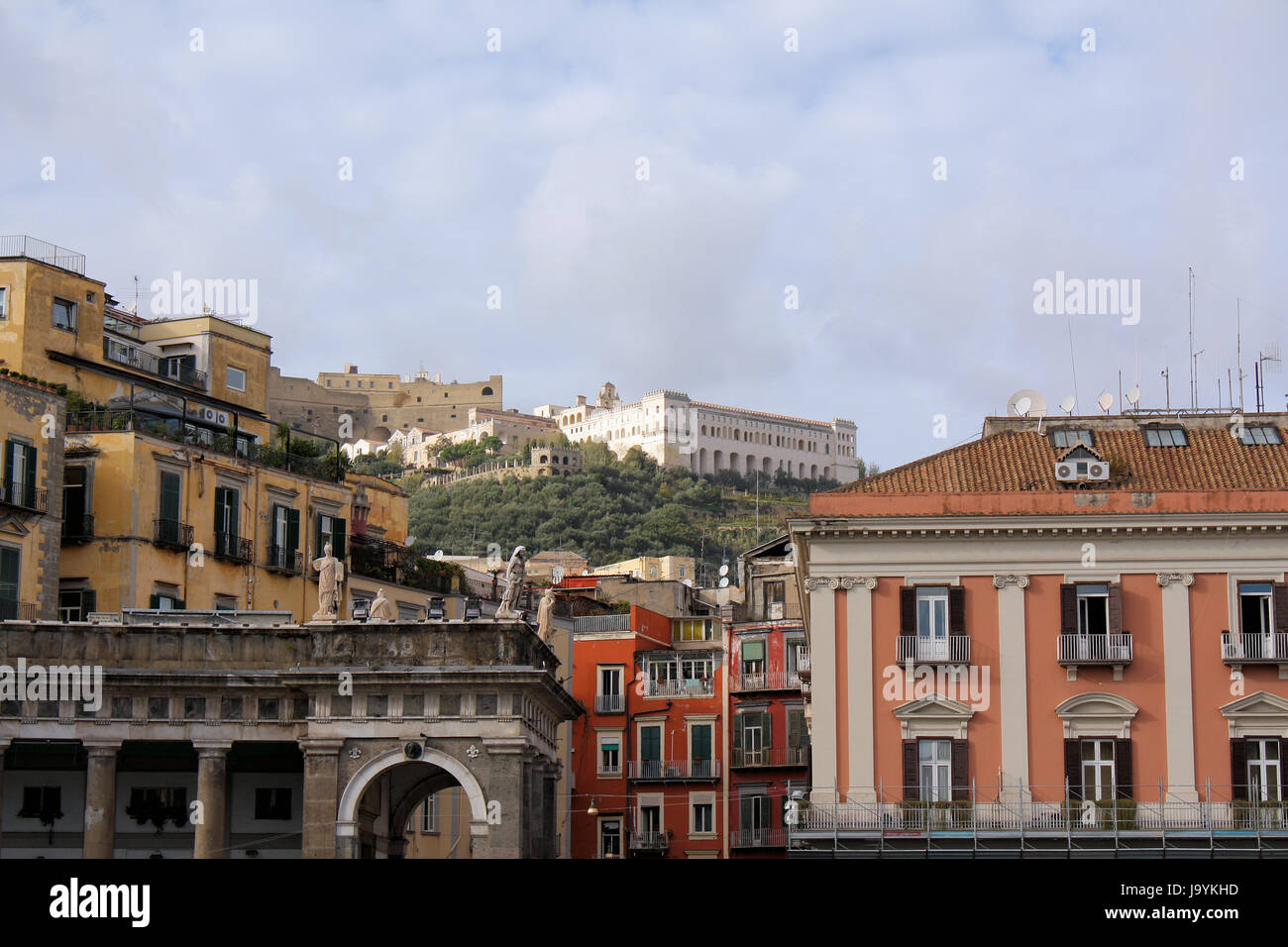 old town naples Stock Photo - Alamy