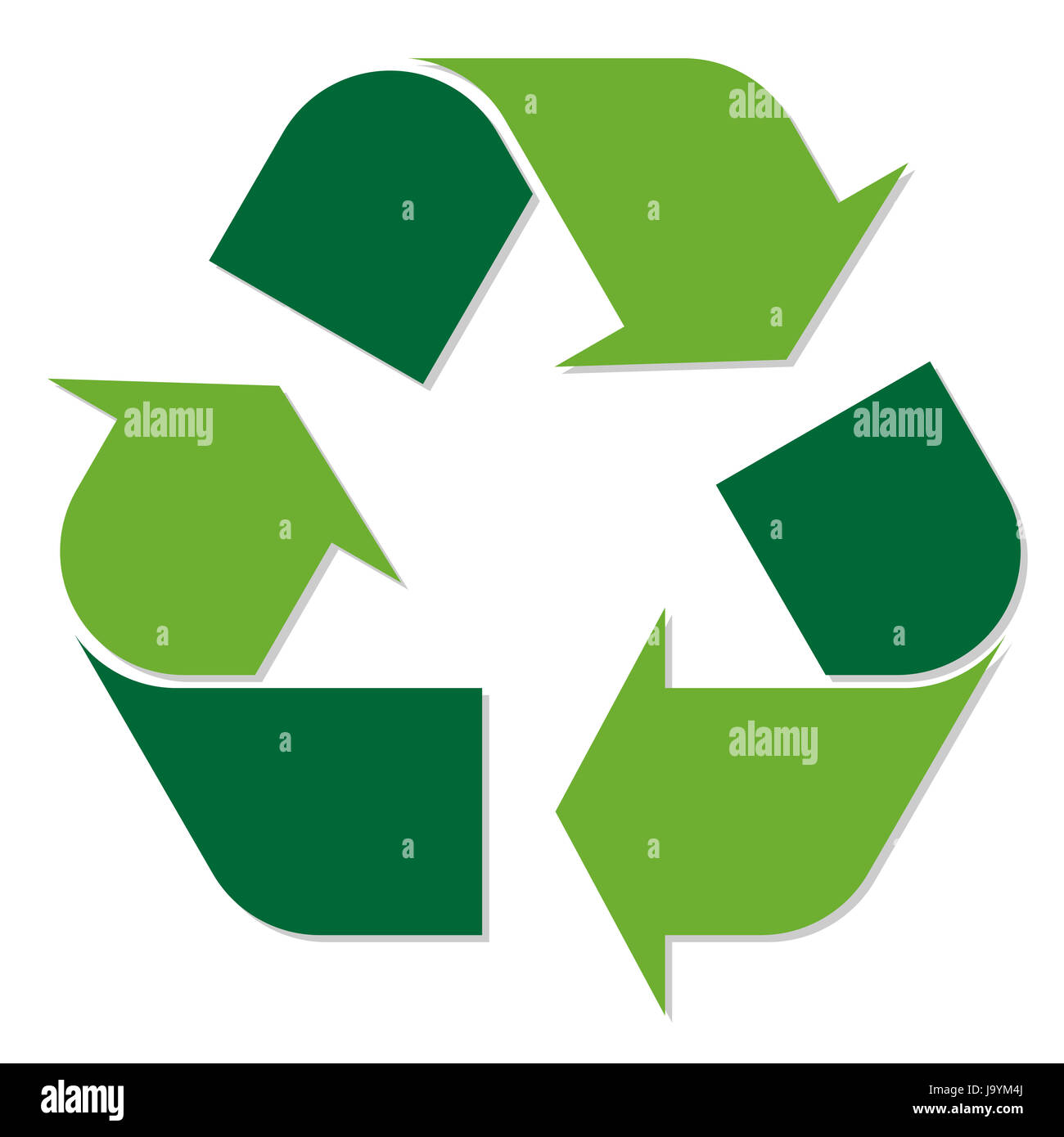 recycling sign green Stock Photo - Alamy