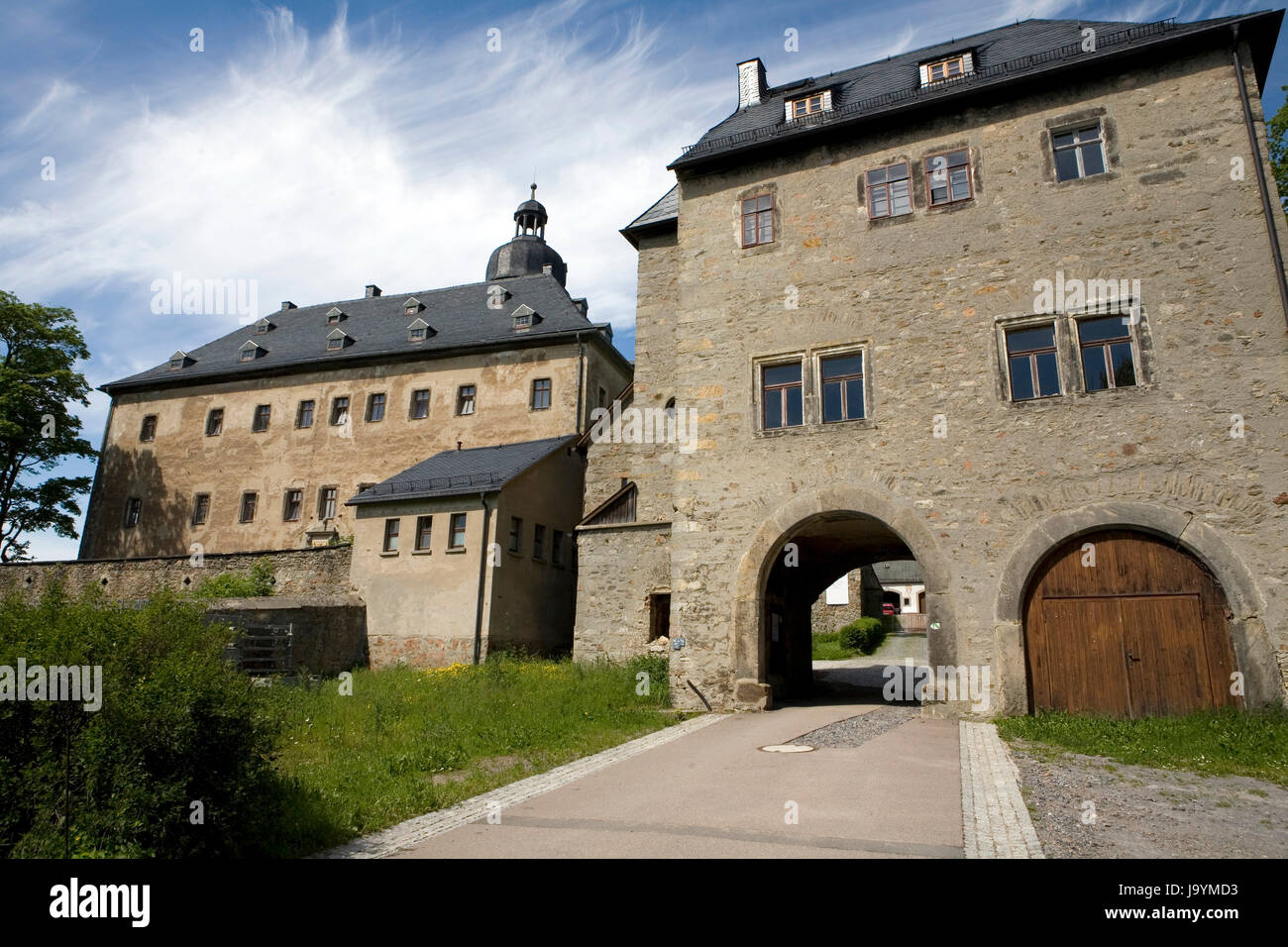 Frauenstein castle saxony germany hi-res stock photography and images ...