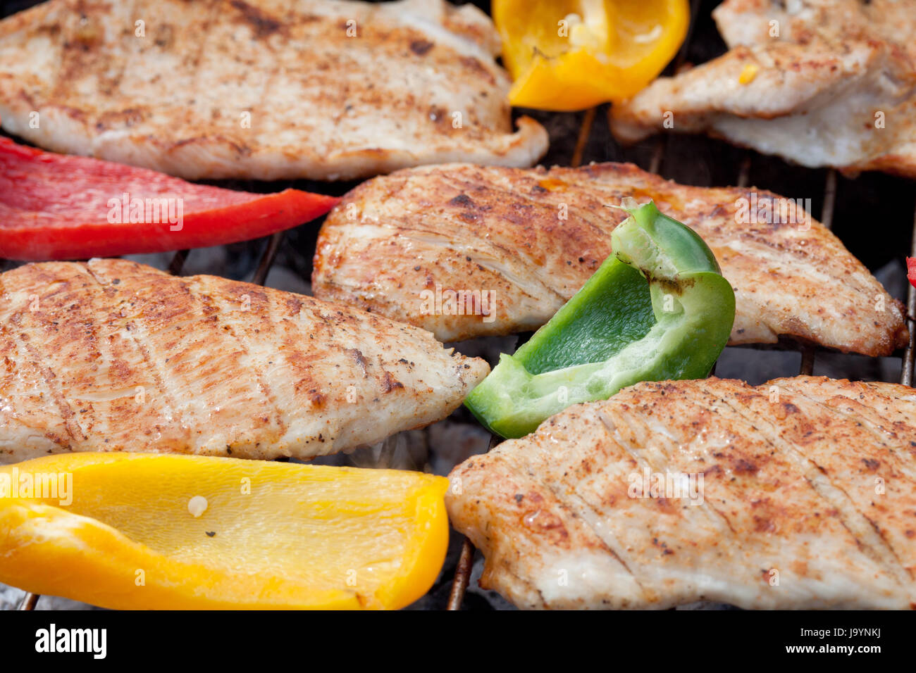 delicious turkey steaks Stock Photo - Alamy