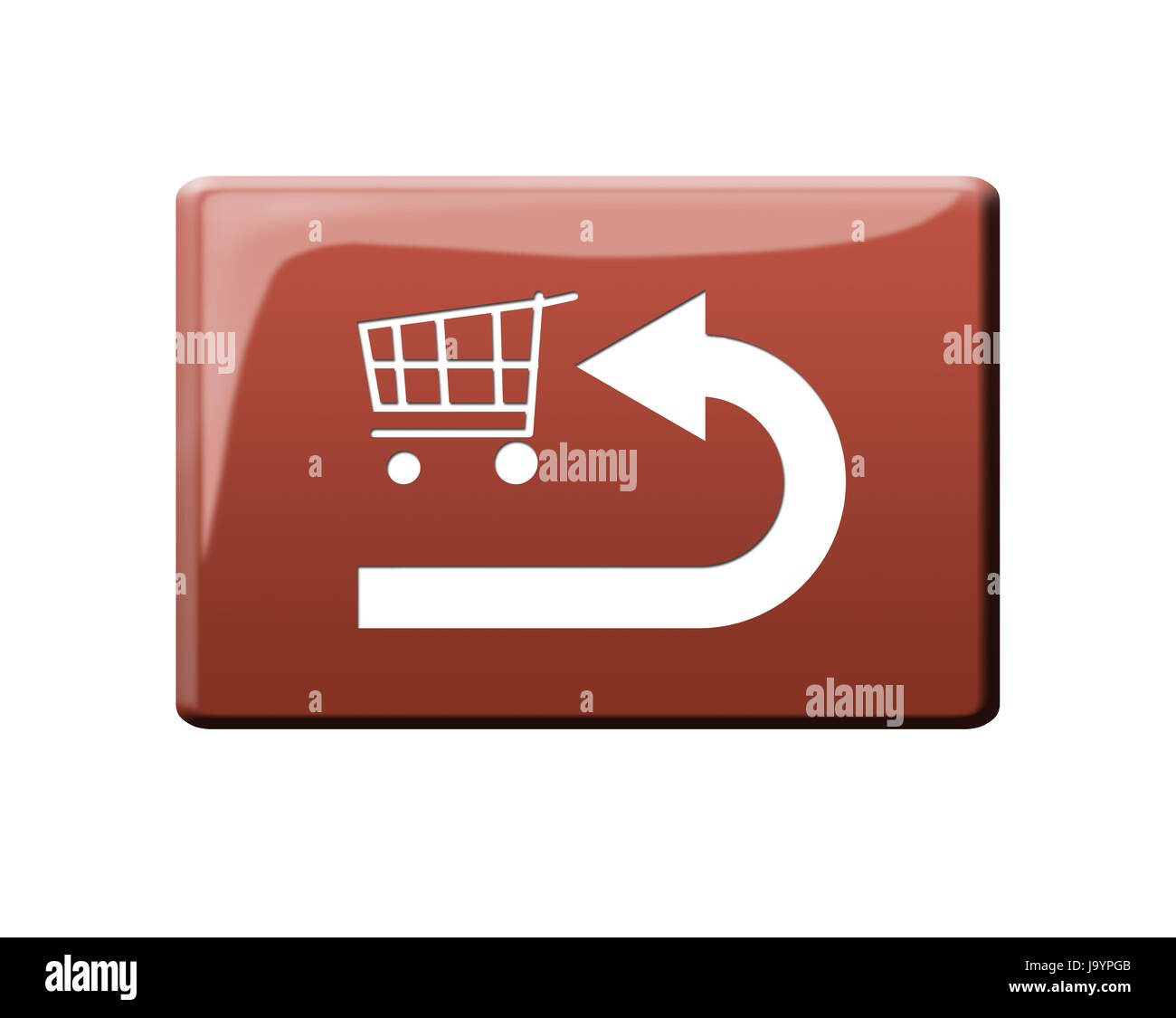 return to shopping cart Stock Photo - Alamy