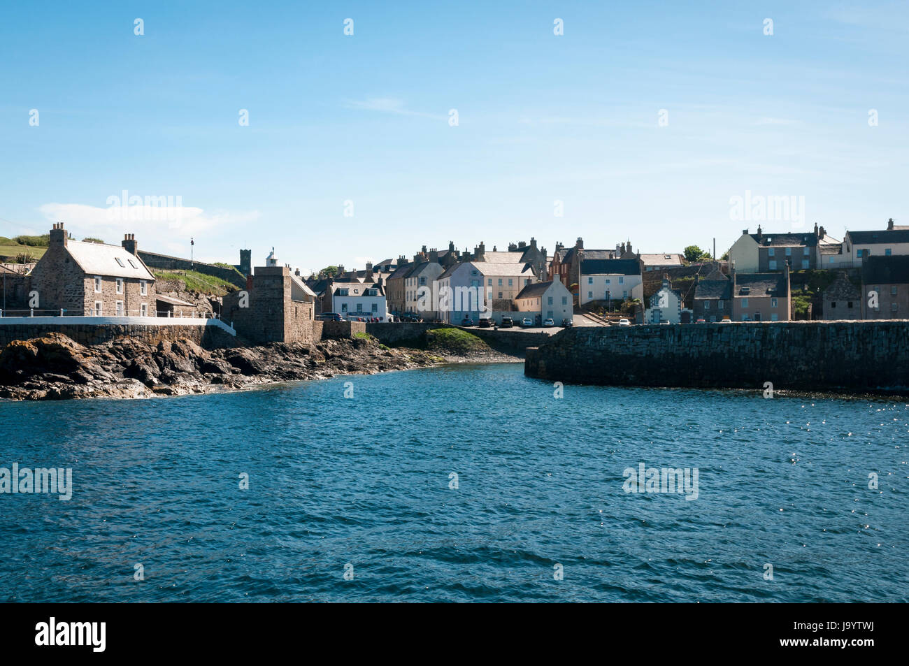 Portsoy harbour in Aberdeenshire,Scotland Stock Photo - Alamy