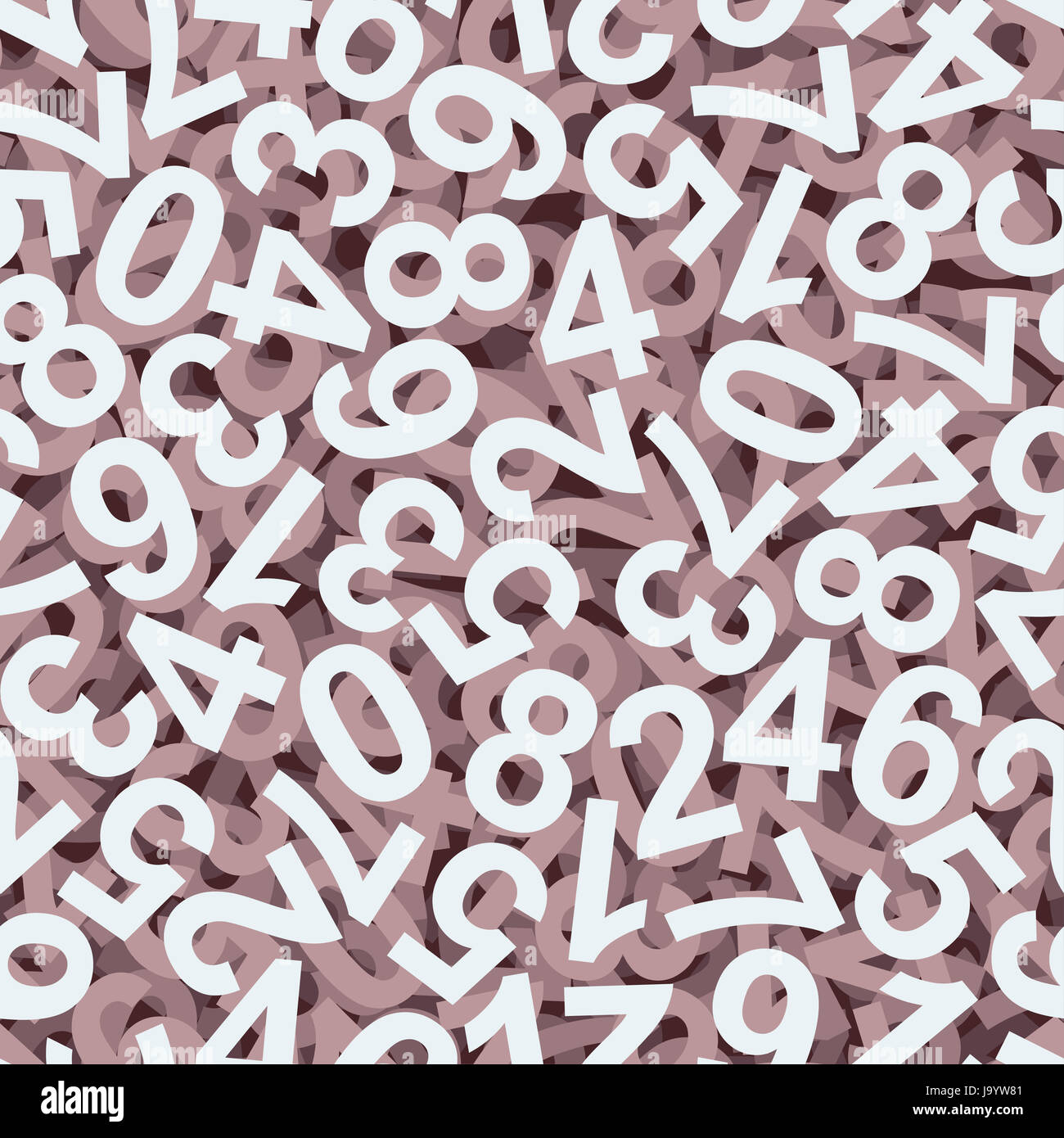 numbers background colorful - endless Stock Photo - Alamy