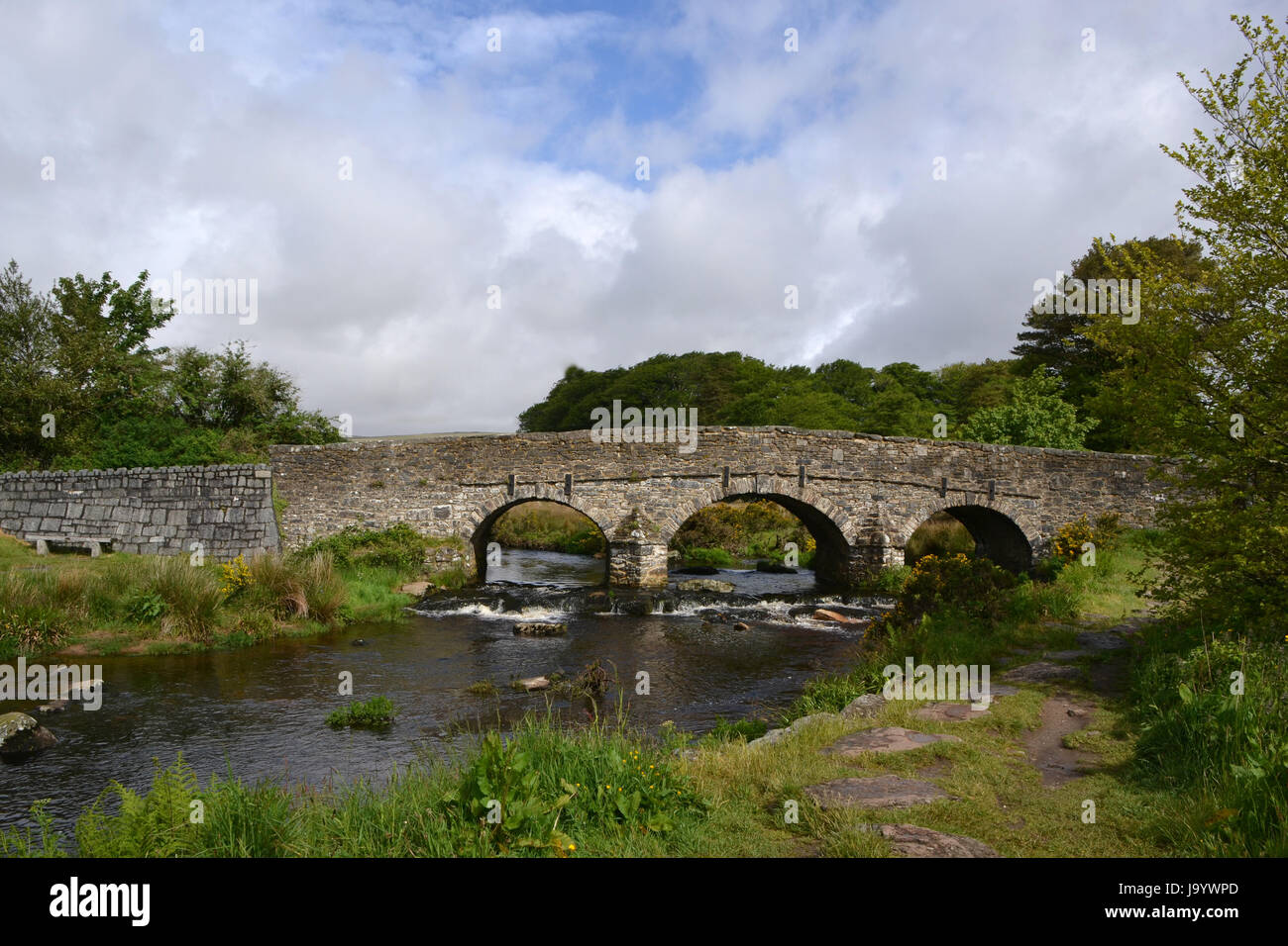 Clapperbridge hi-res stock photography and images - Alamy