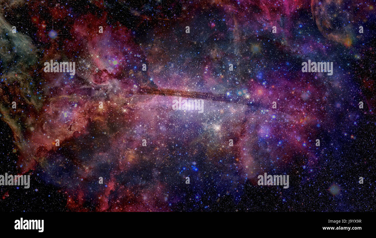 Galaxy and nebula. Abstract space background. Elements of this Image ...
