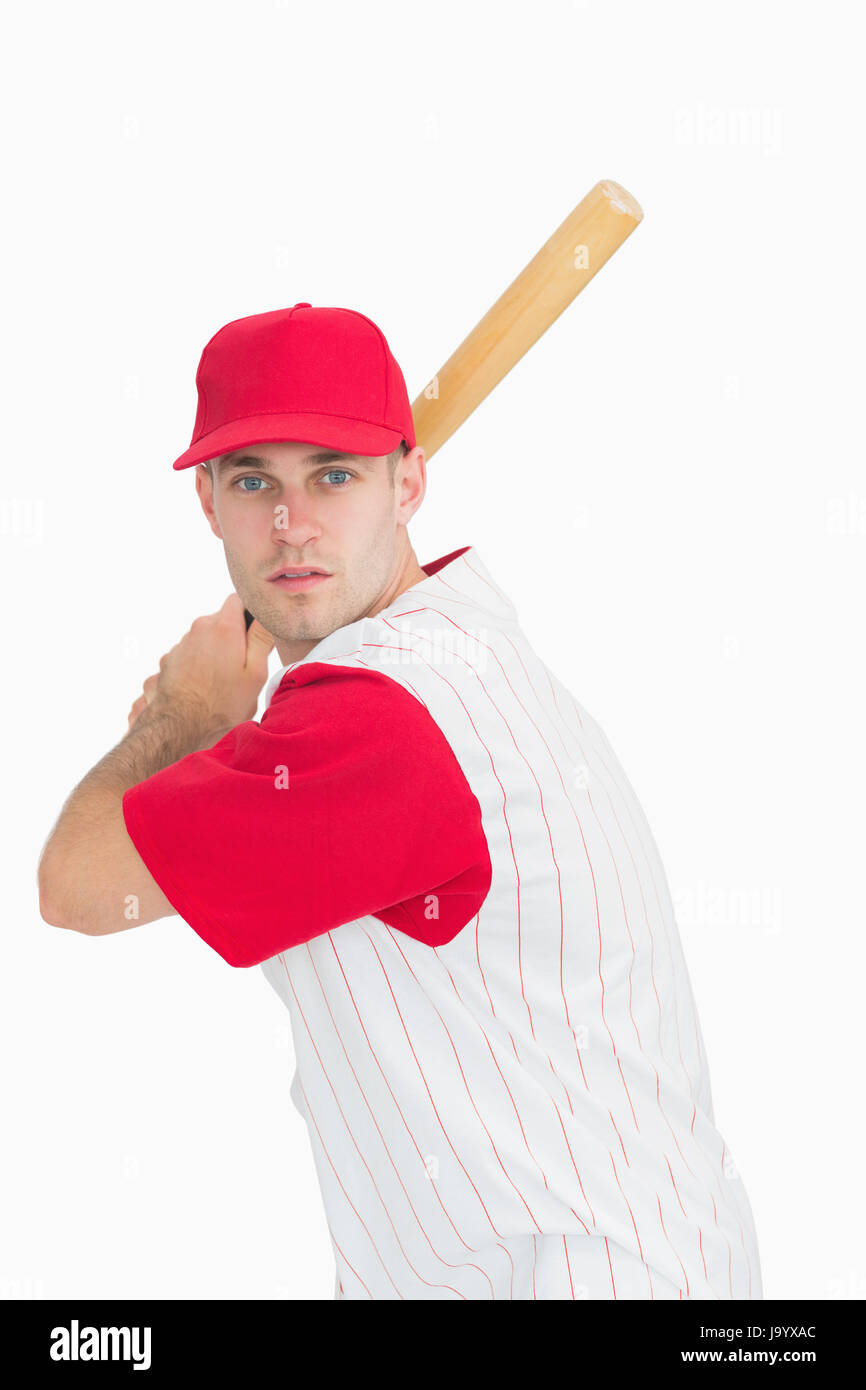 Baseball bat isolated over white hi-res stock photography and images ...