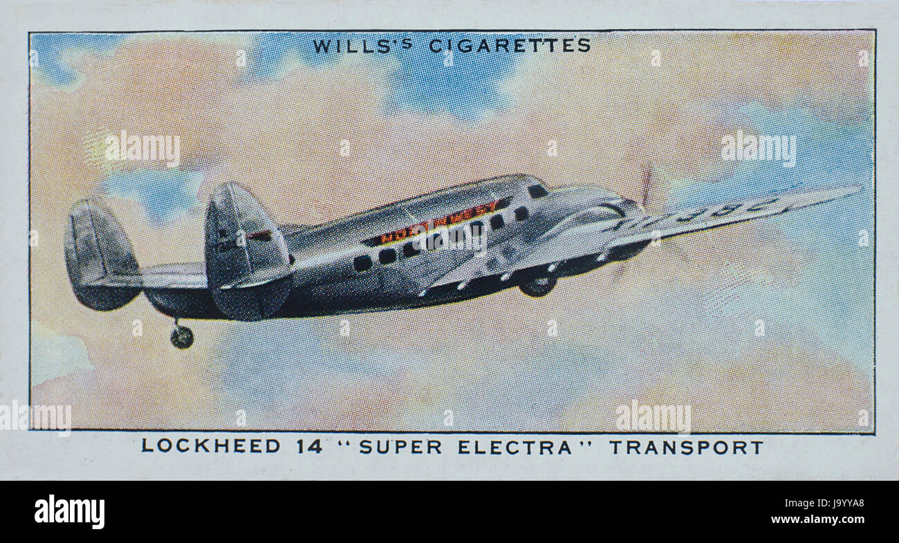 Lockheed 14 super electra transport hi-res stock photography and images ...