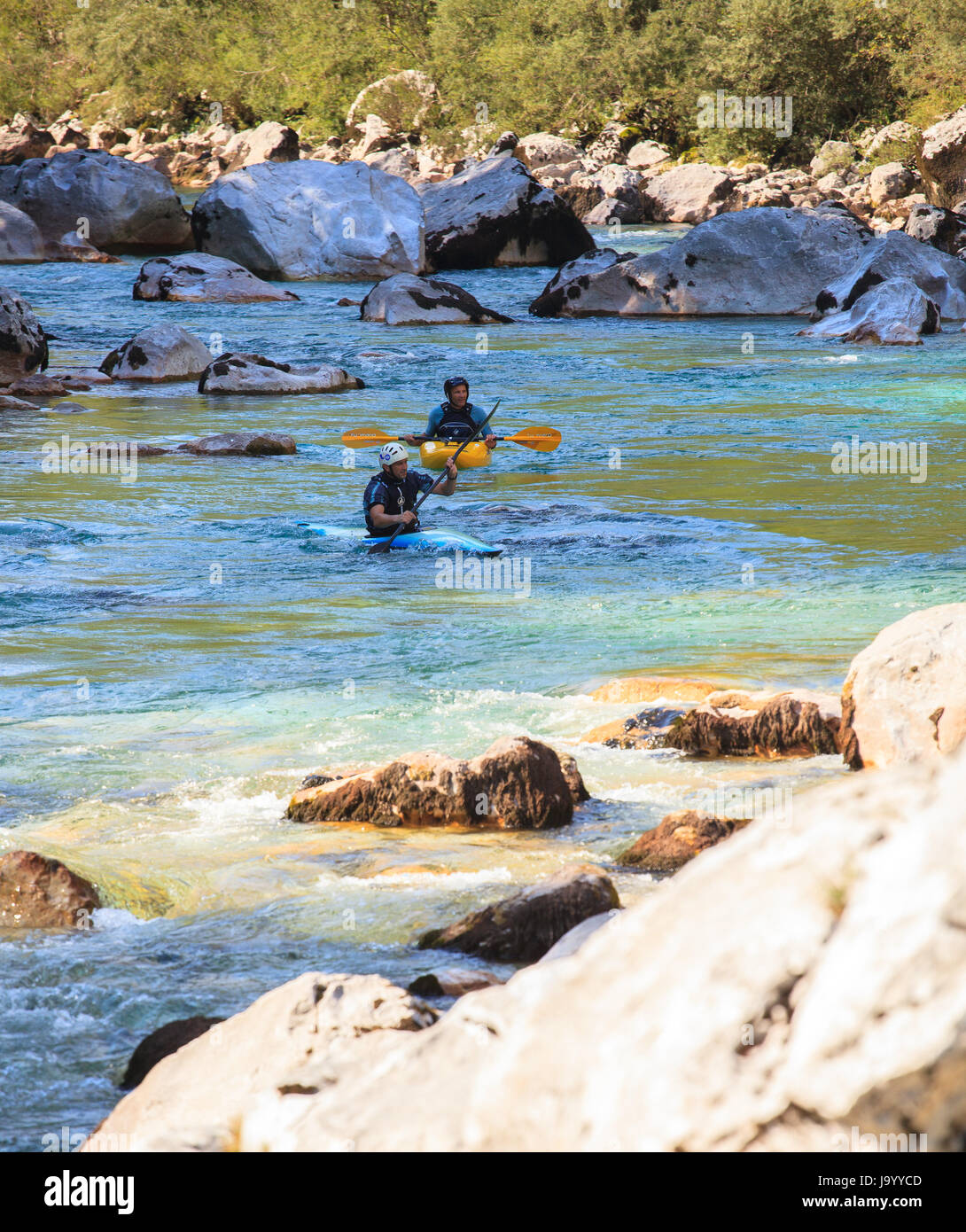 sport, sports, kayak, canoe, river, water, slovenia, humans, human ...