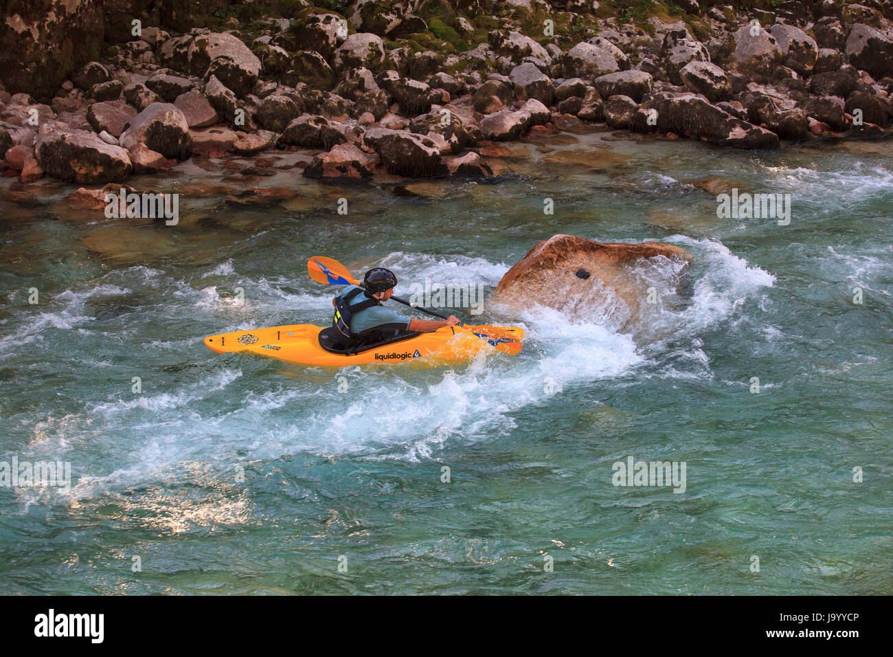 sport, sports, kayak, canoe, river, water, slovenia, humans, human ...