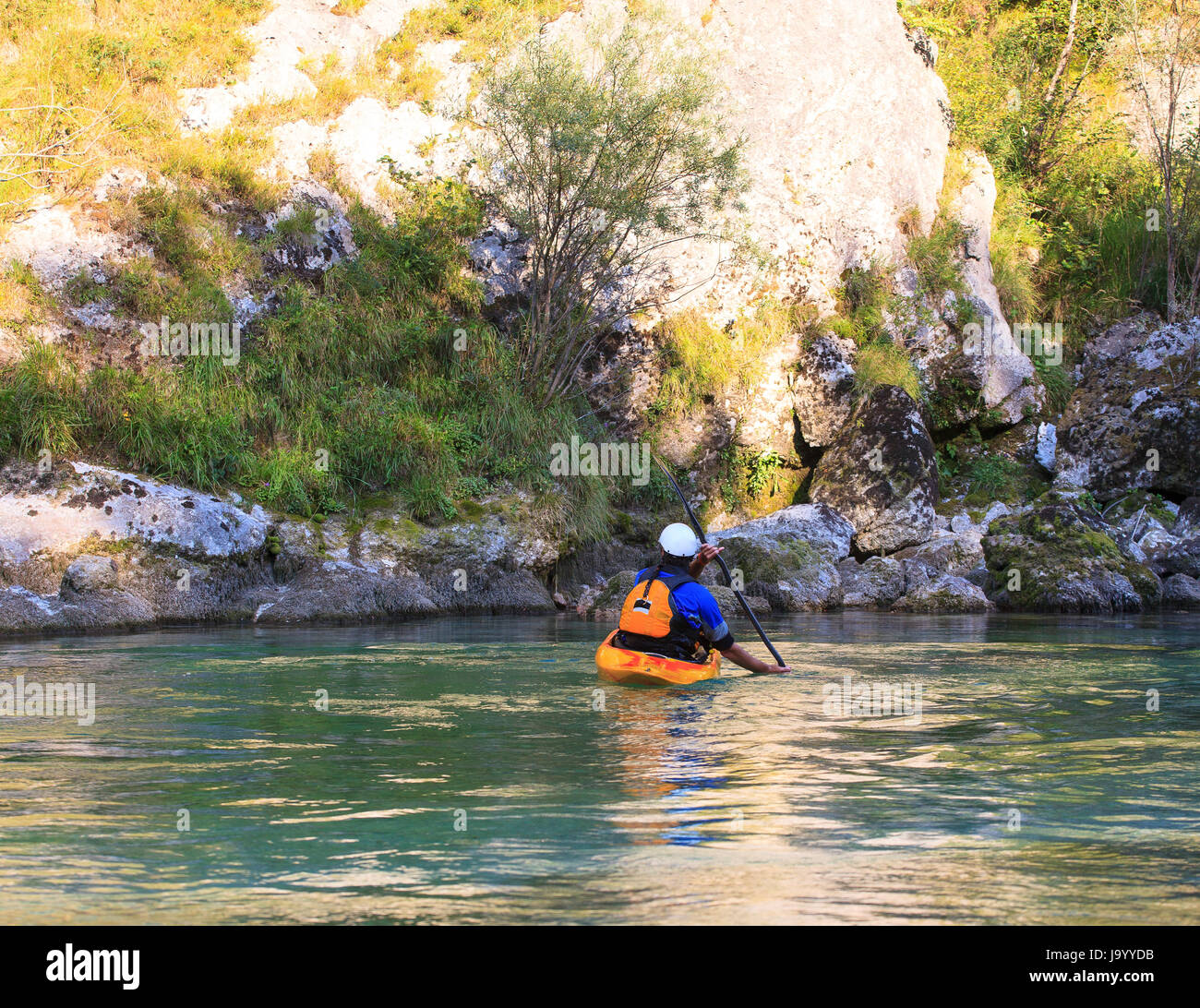 sport, sports, kayak, canoe, river, water, slovenia, humans, human ...