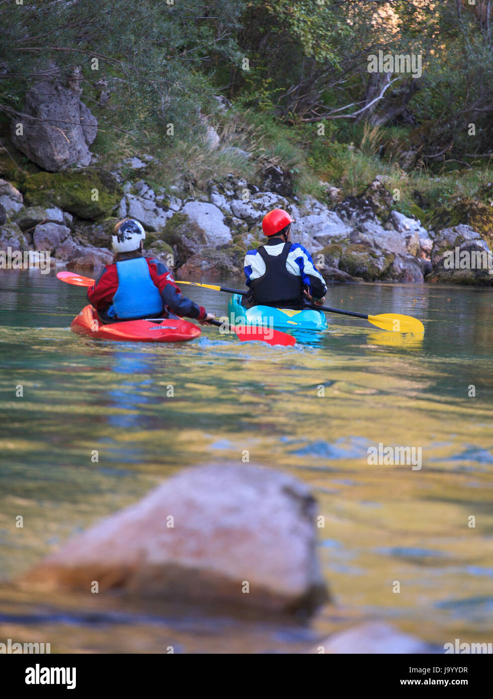 sport, sports, kayak, canoe, river, water, slovenia, humans, human ...