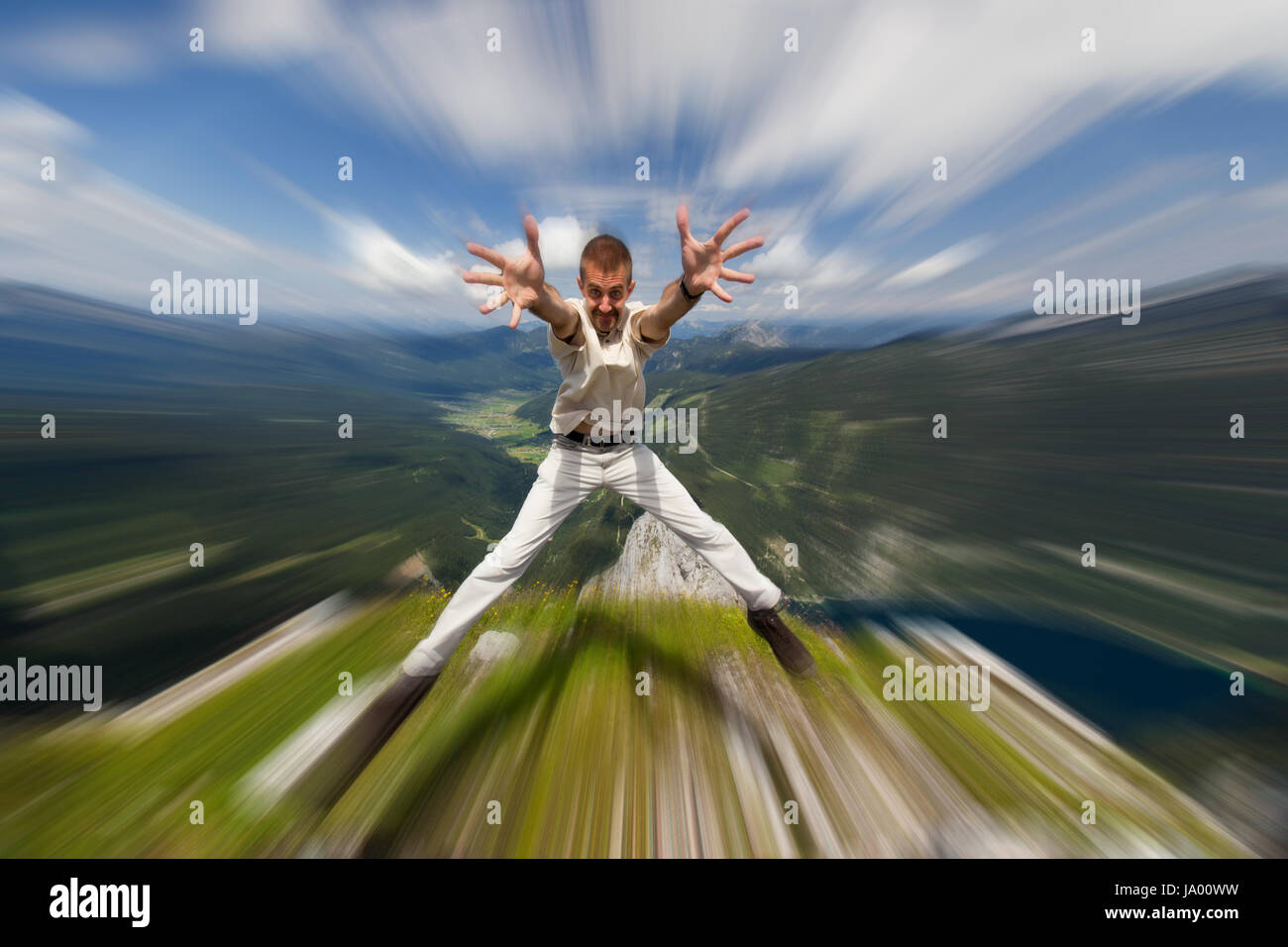 Tall man stand on hi-res stock photography and images - Alamy