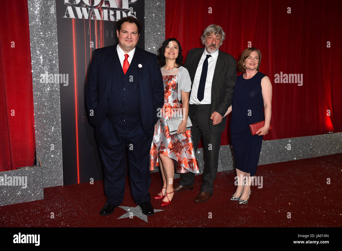 Ian Midlane (L-R) Tony Midlane, Simon Armstrong and Helen Armstrong ...
