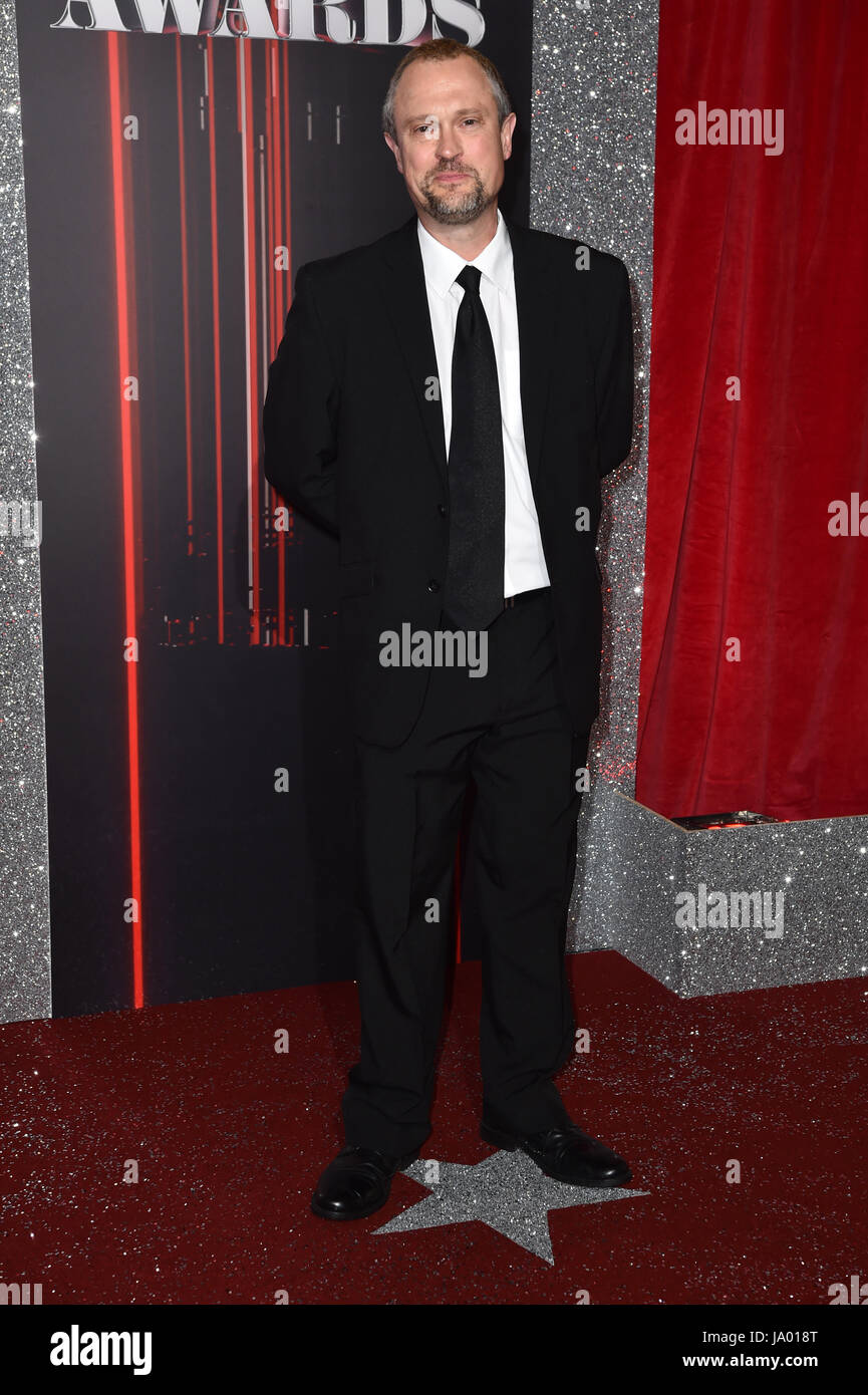 David Perks attending the British Soap Awards 2017 at The Lowry ...