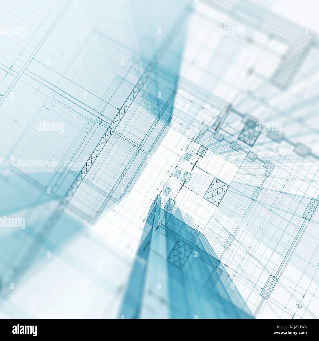 blue, model, design, project, concept, plan, draft, engineering, look ...