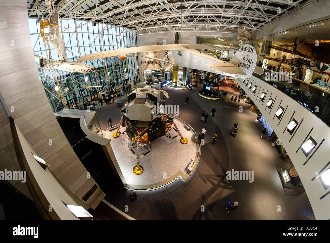 Boeing Milsetones of Flight Hall, National Air and Space Museum ...