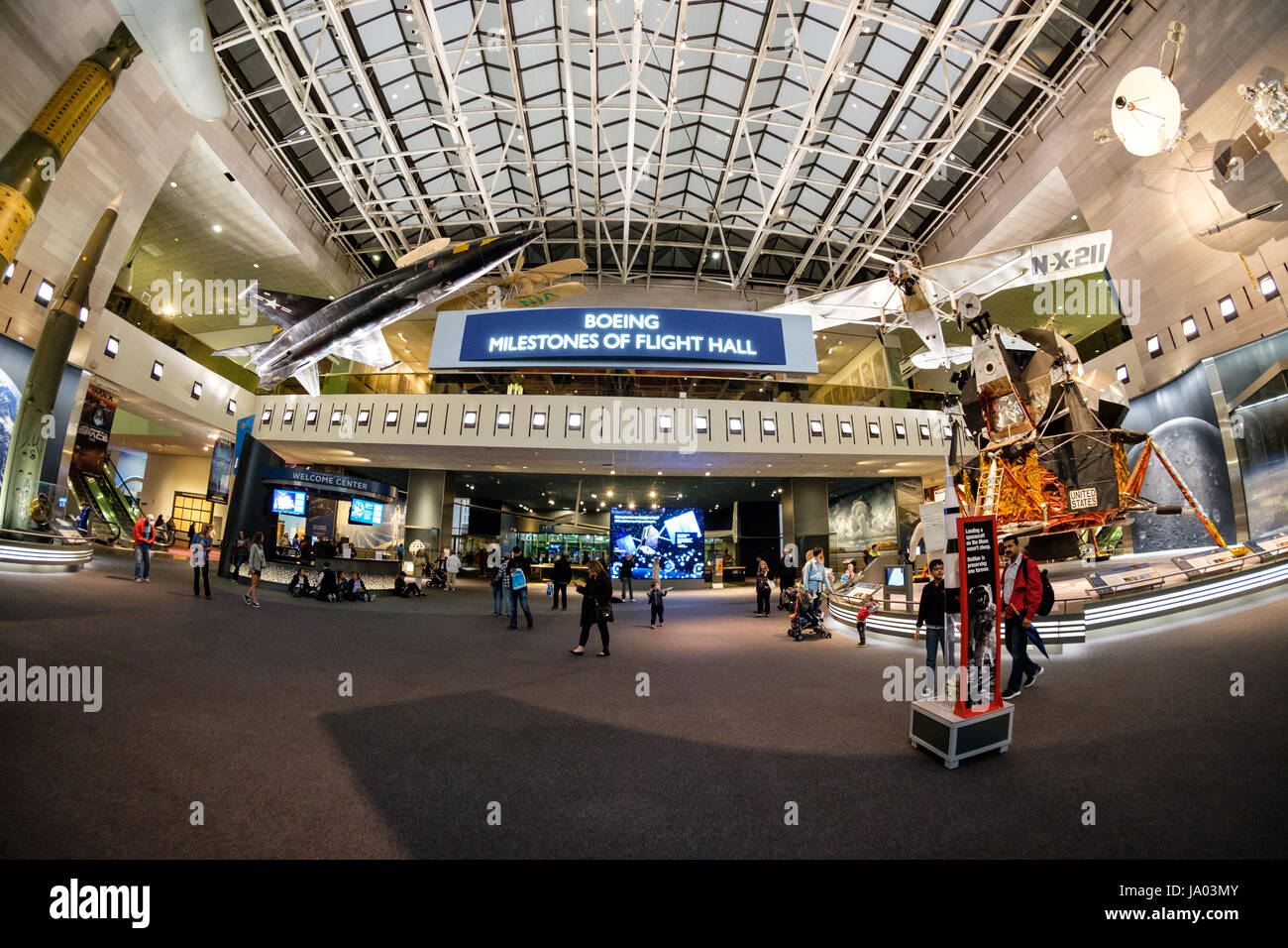Boeing Milsetones of Flight Hall, National Air and Space Museum ...