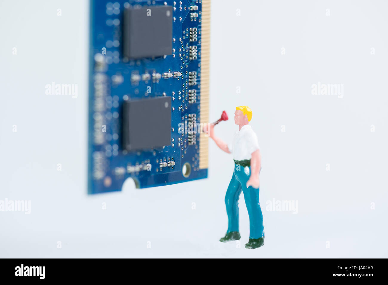 Random people working hi-res stock photography and images - Alamy