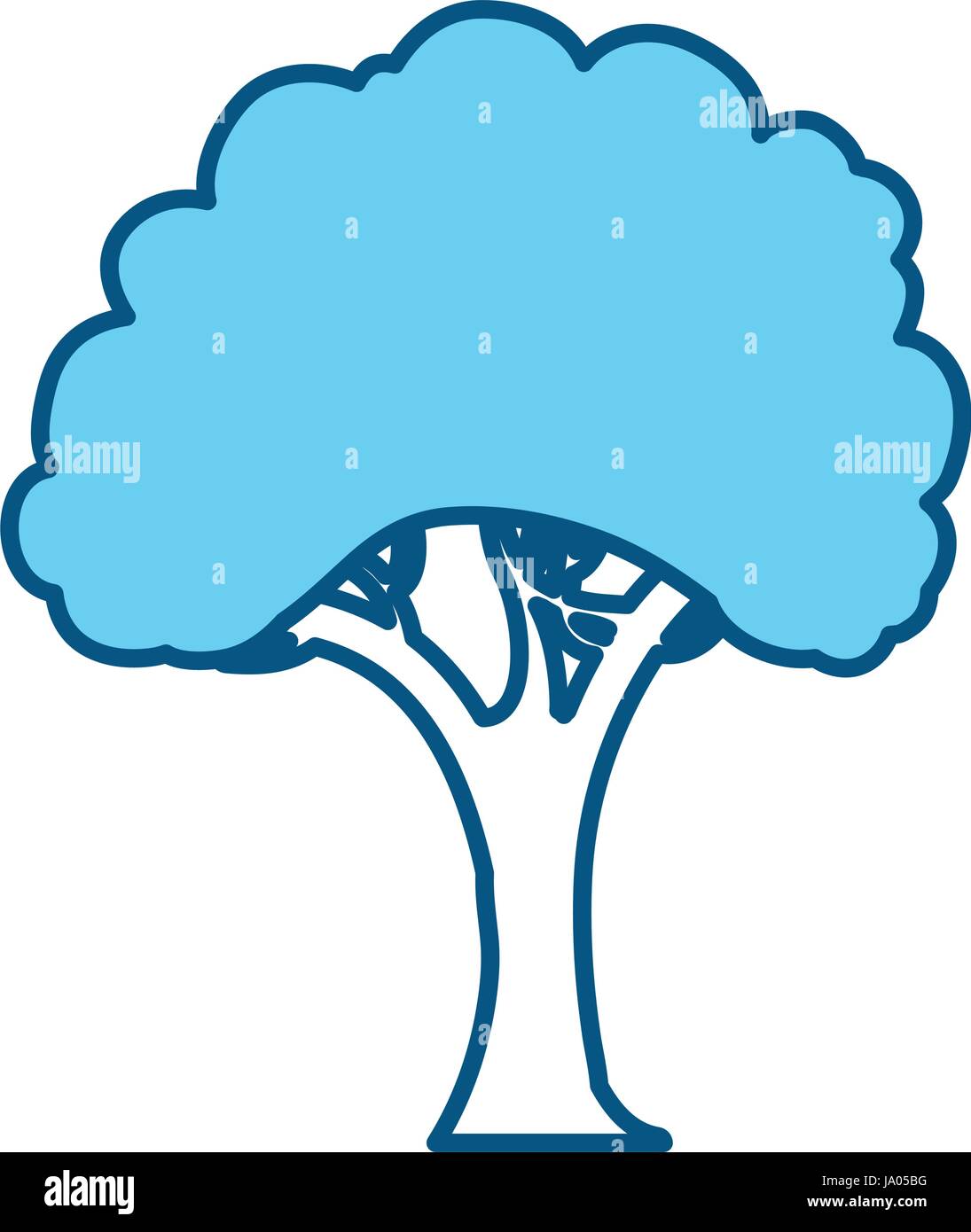 Beautiful tree isolated Stock Vector Image & Art - Alamy