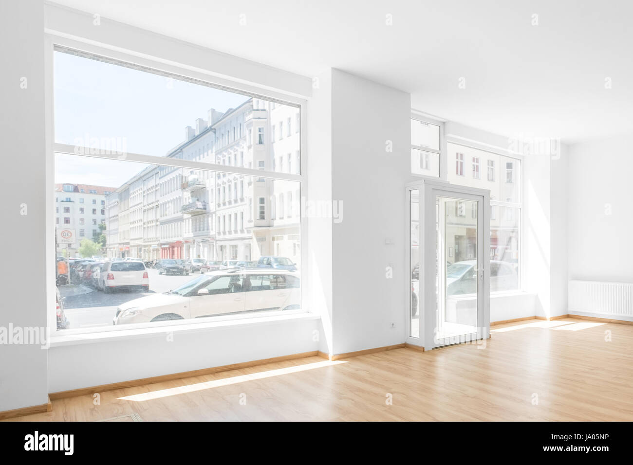 shopping window - store front / empty retail store interior Stock Photo ... shopping window - store front / empty retail store interior Stock Photo ...
