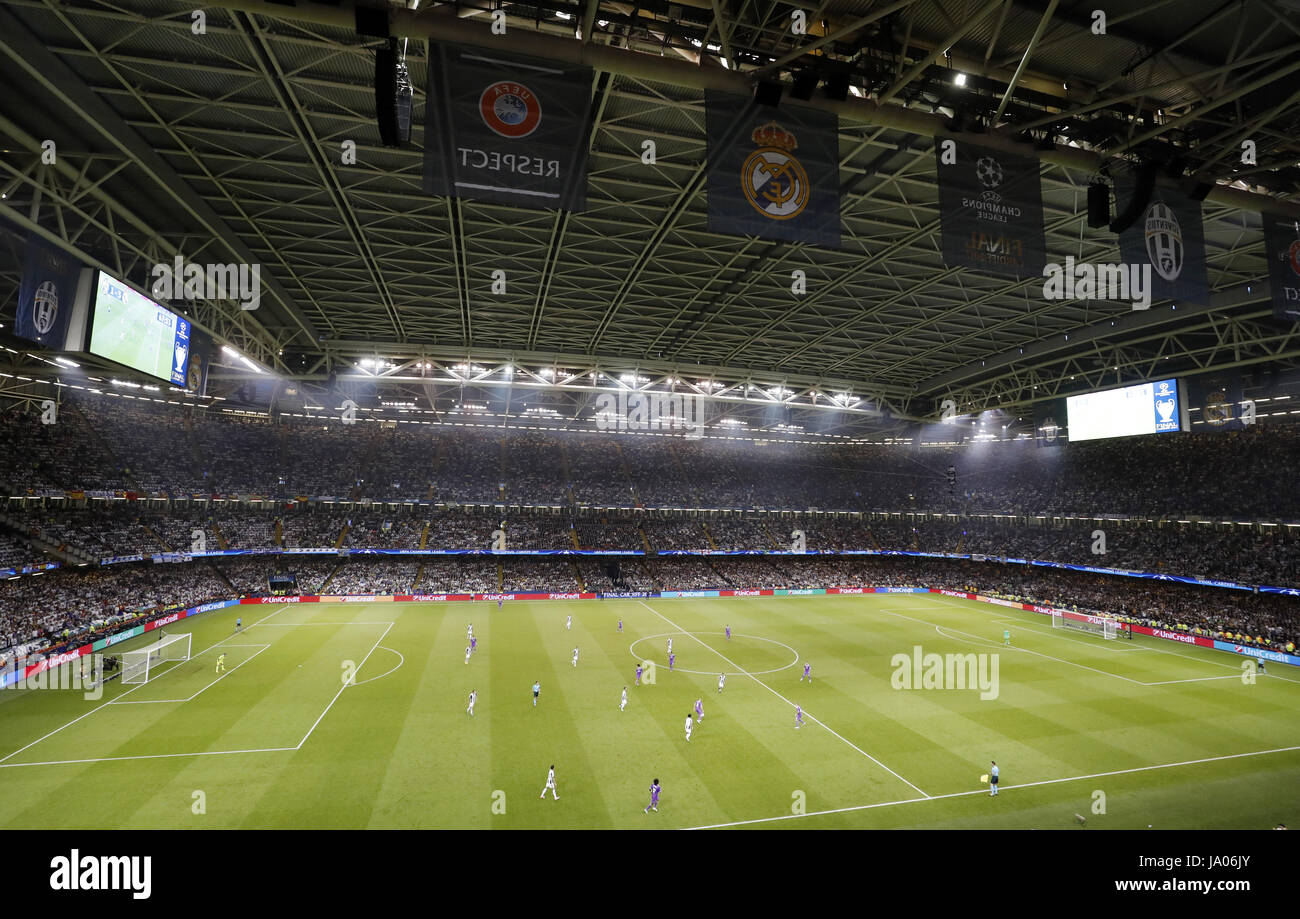 Stadium cardiff view champions league hi-res stock photography and ...